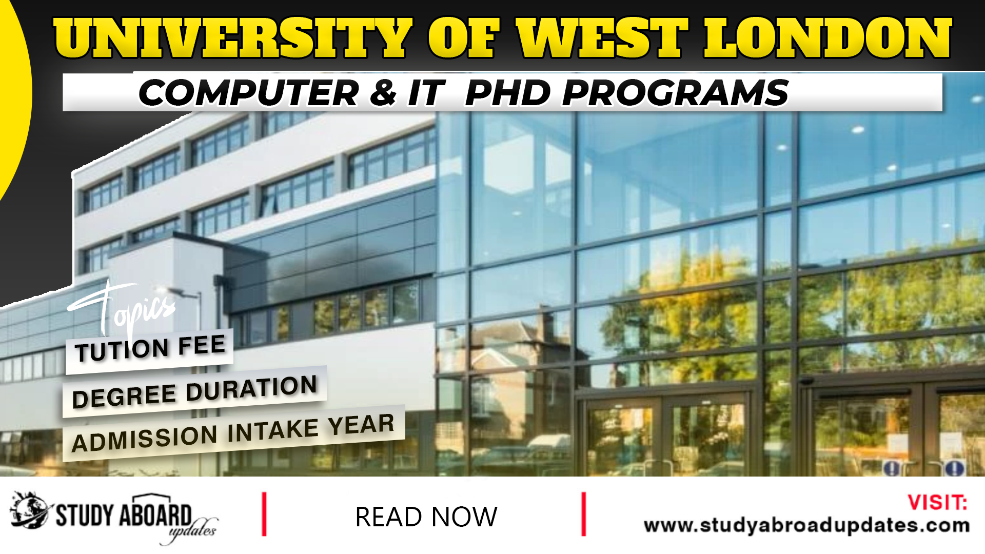 University of West London Computer & IT Phd Programs