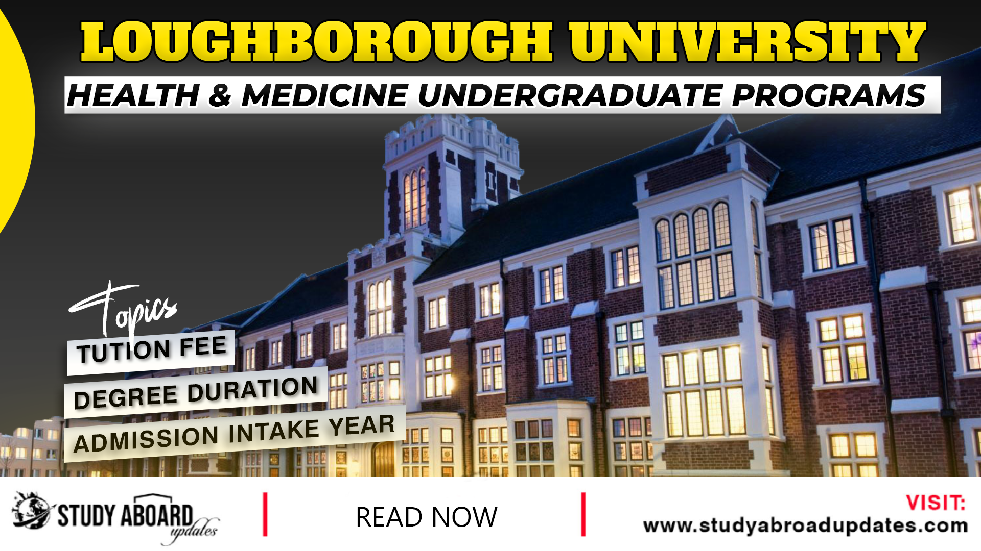 Loughborough University Health & Medicine Undergraduate Programs