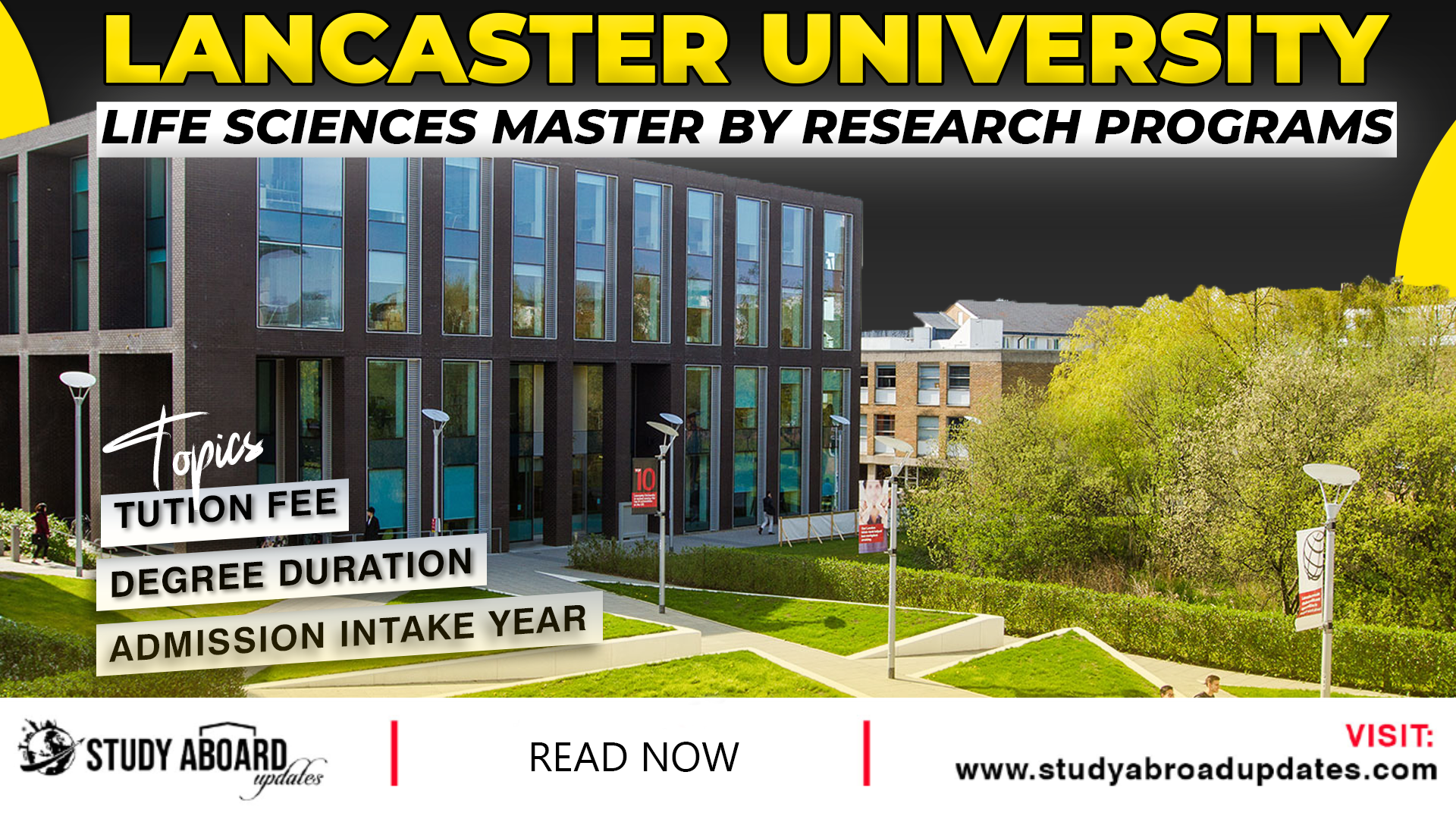 Lancaster University Law Master by Research Programs