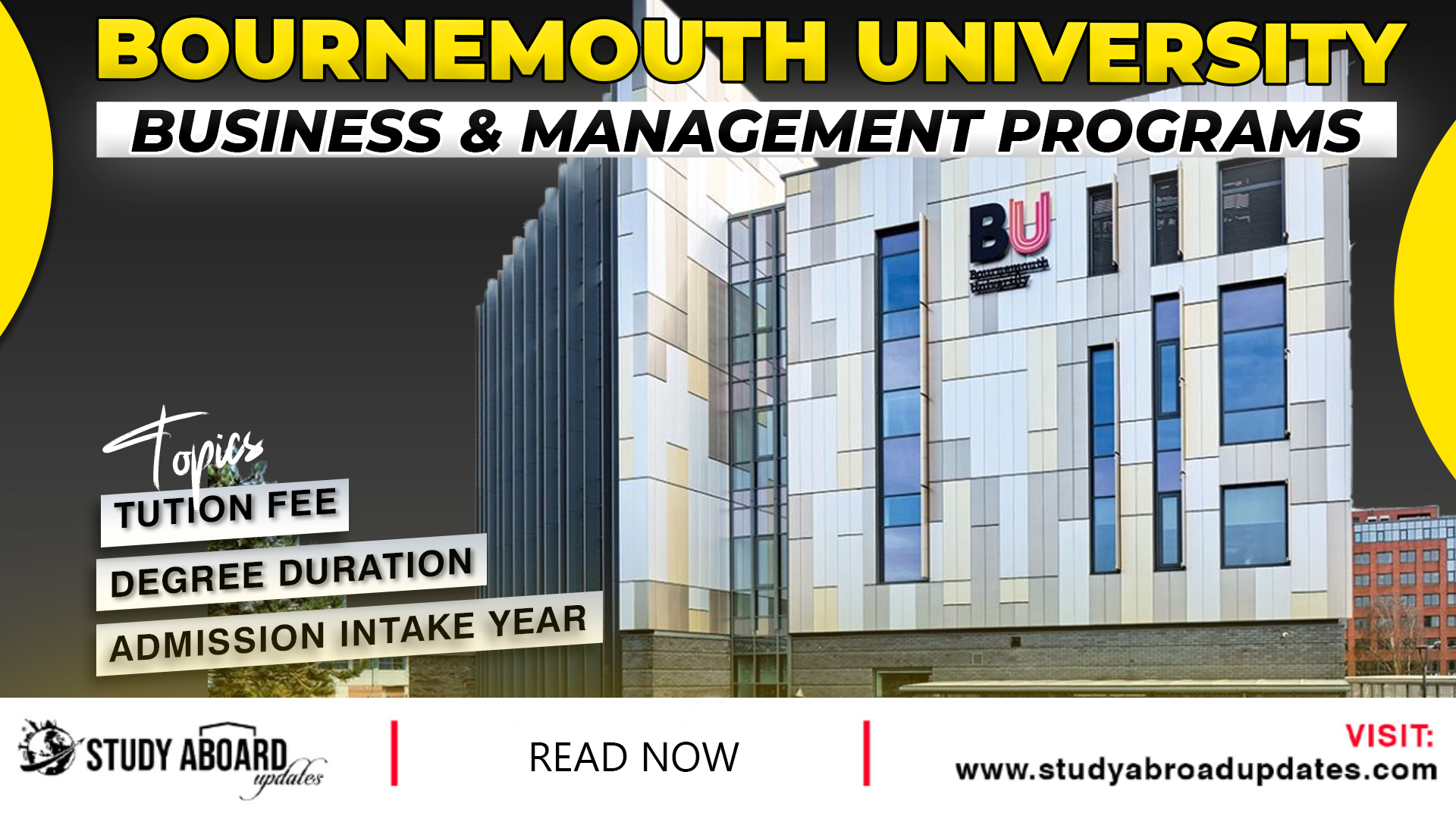 Bournemouth University Business & Management Programs