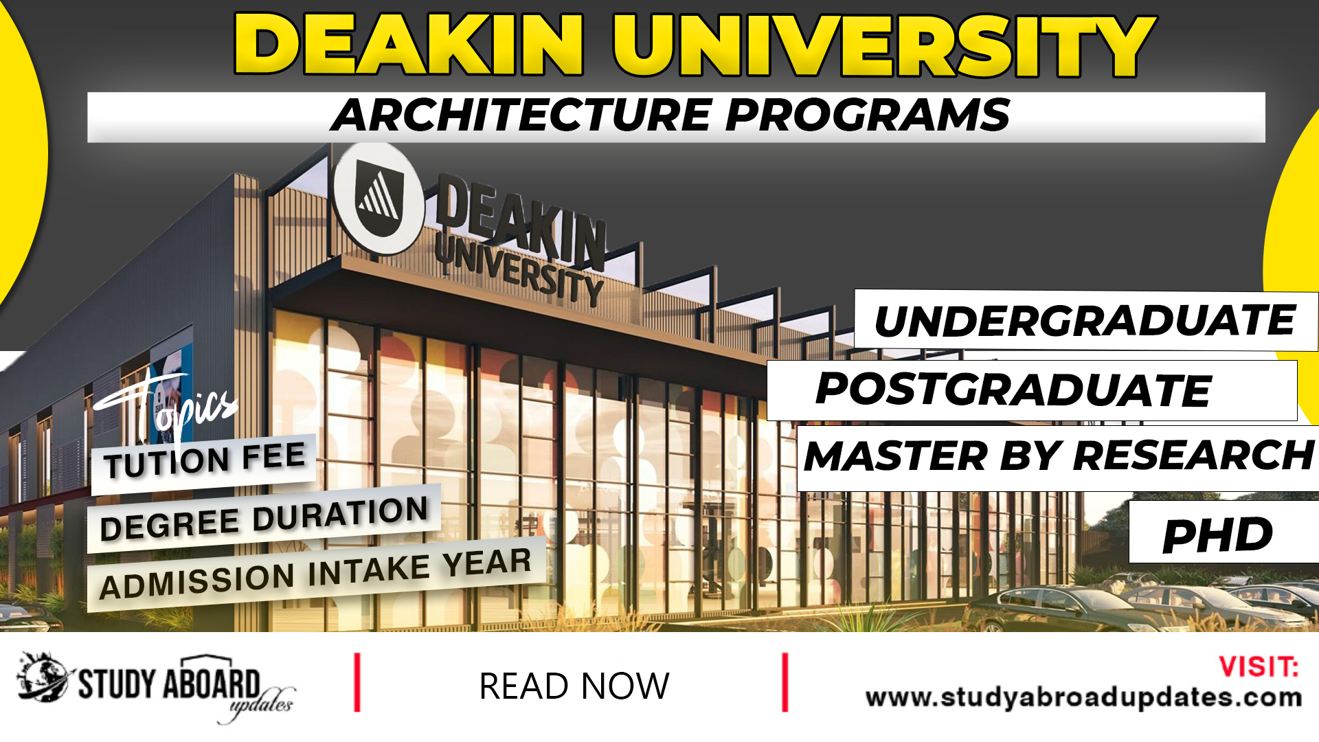Deakin University Architecture Programs