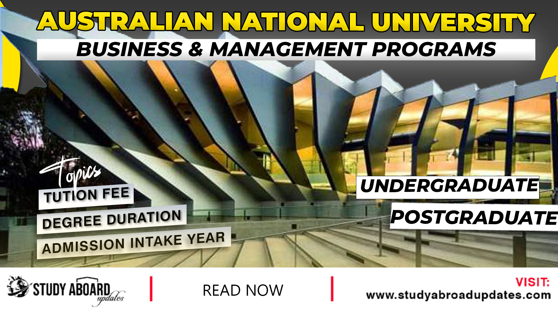 Australian National University Business & Management Programs