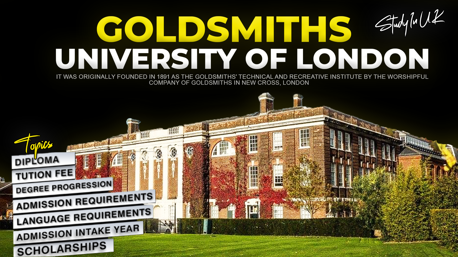 Goldsmiths University of London | Study Abroad Updates Goldsmiths University of London | Study Abroad Updates
