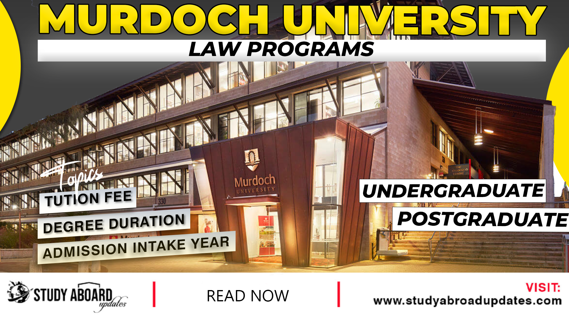 Murdoch University Law Programs