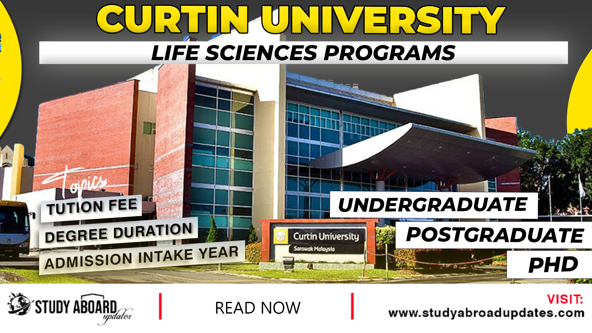 Curtin University Life Sciences Programs