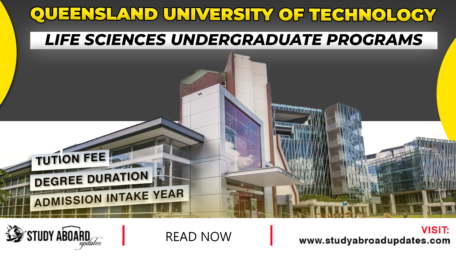 Queensland University of Technology Life Sciences Programs