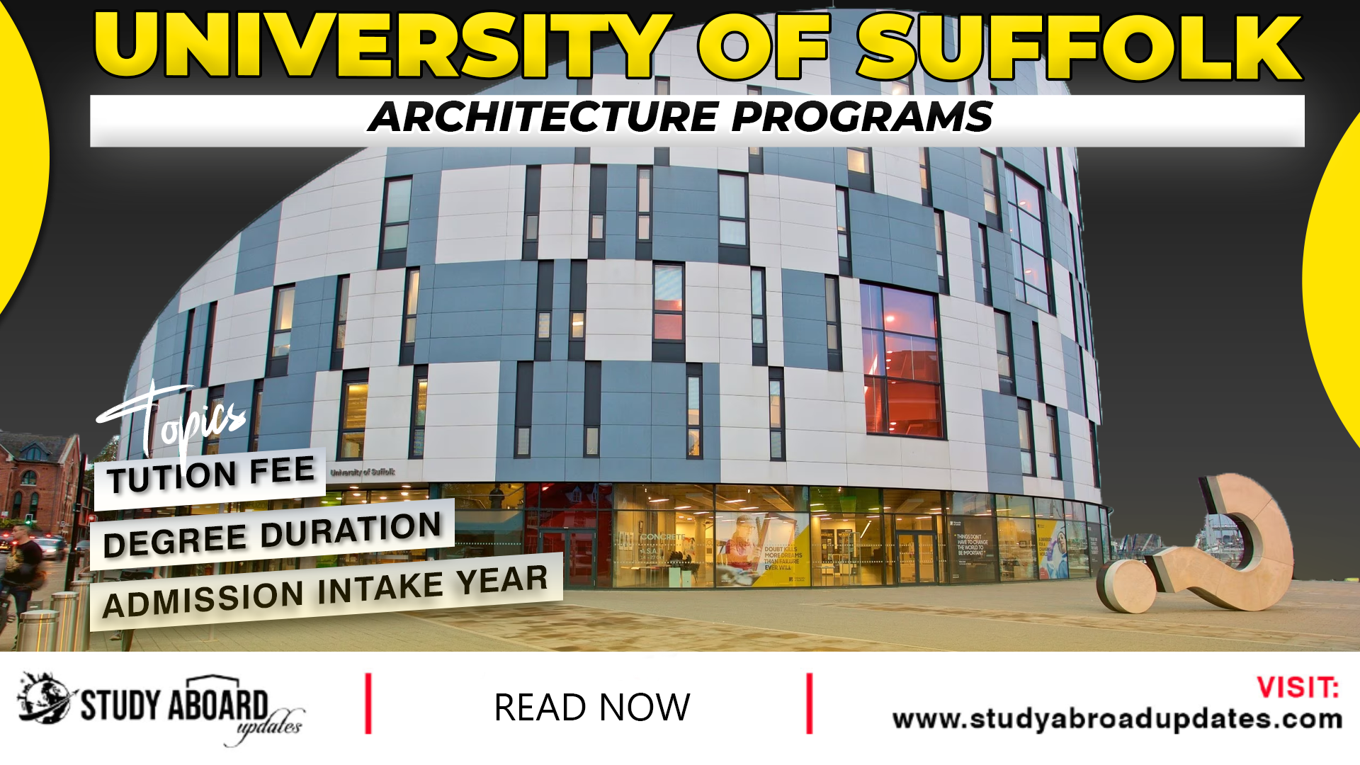 University of Suffolk Architecture Programs