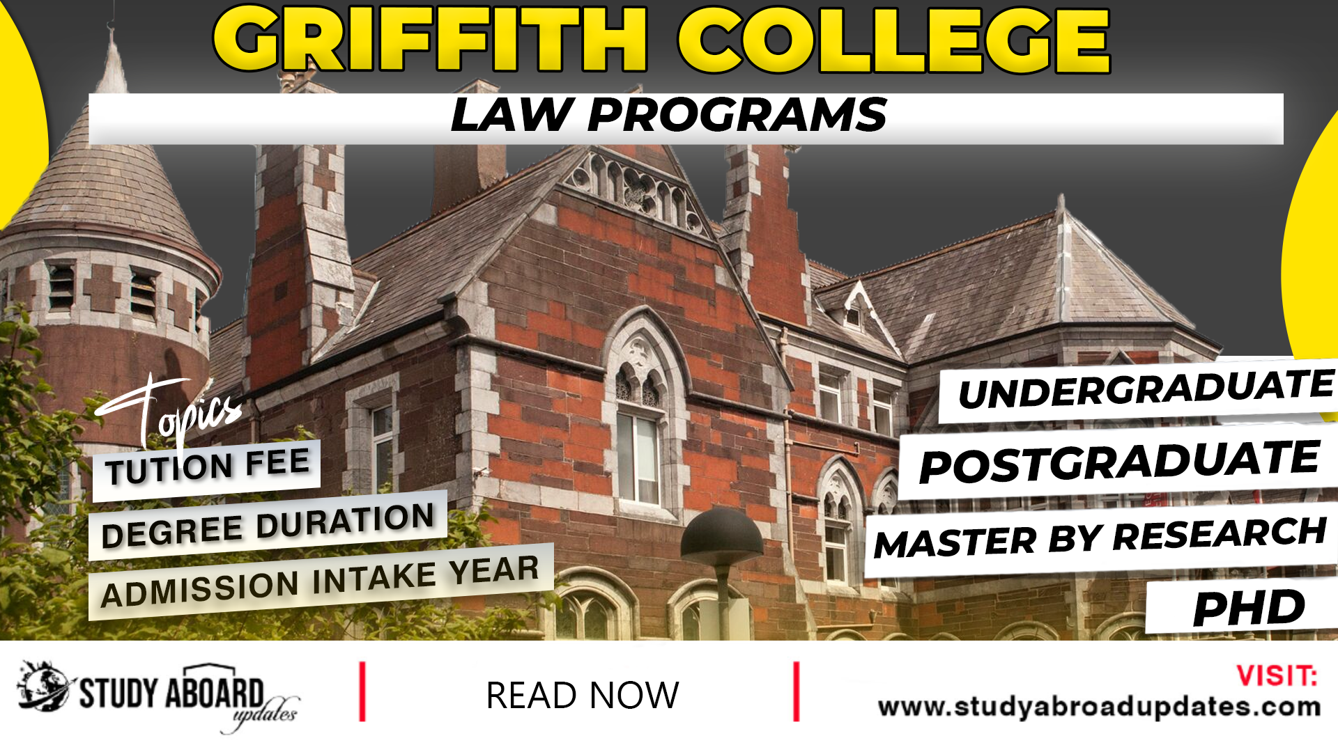 Griffith College Law Programs | Study Abroad Updates