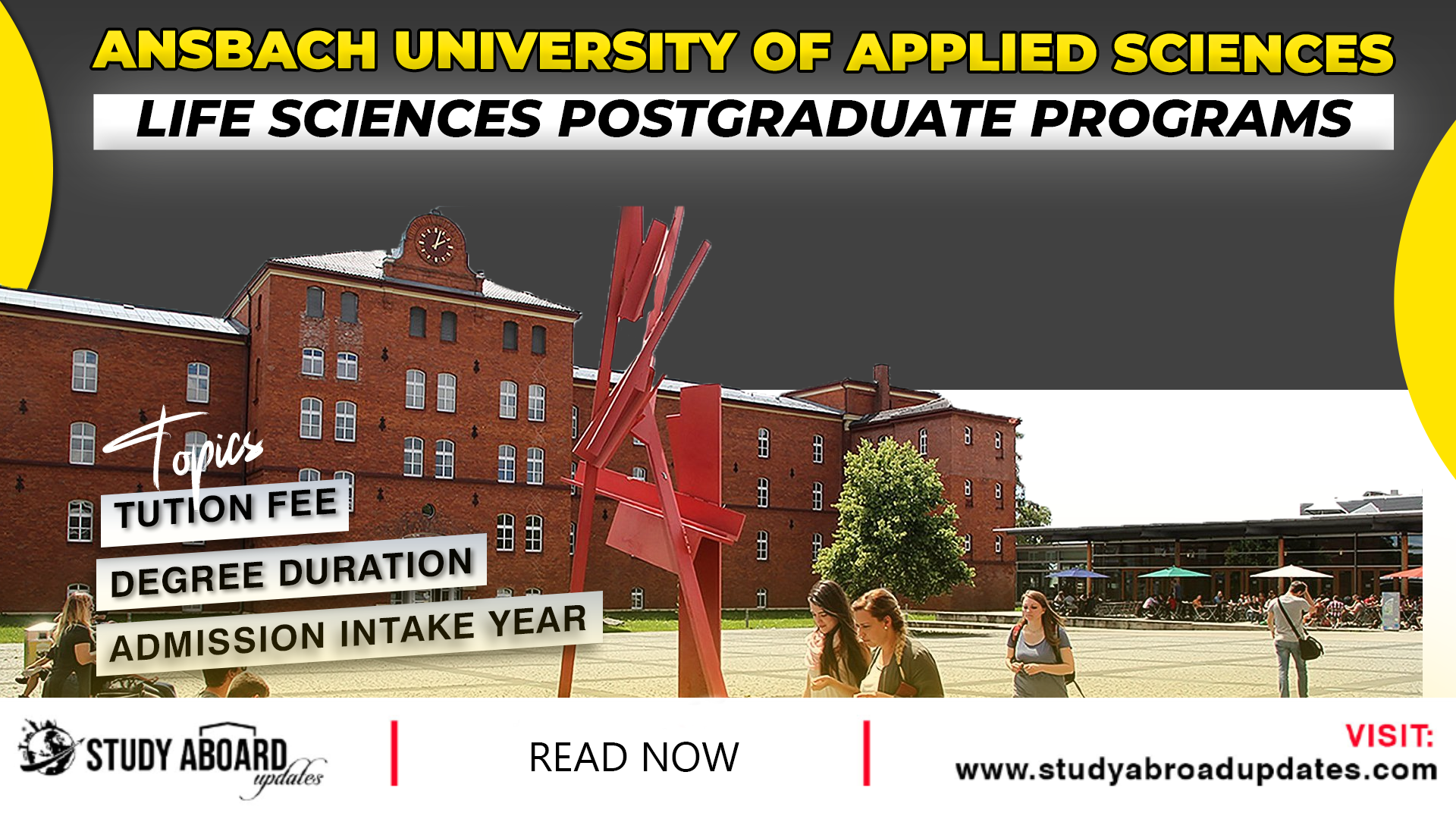 Ansbach University of Applied Sciences Life Sciences Programs