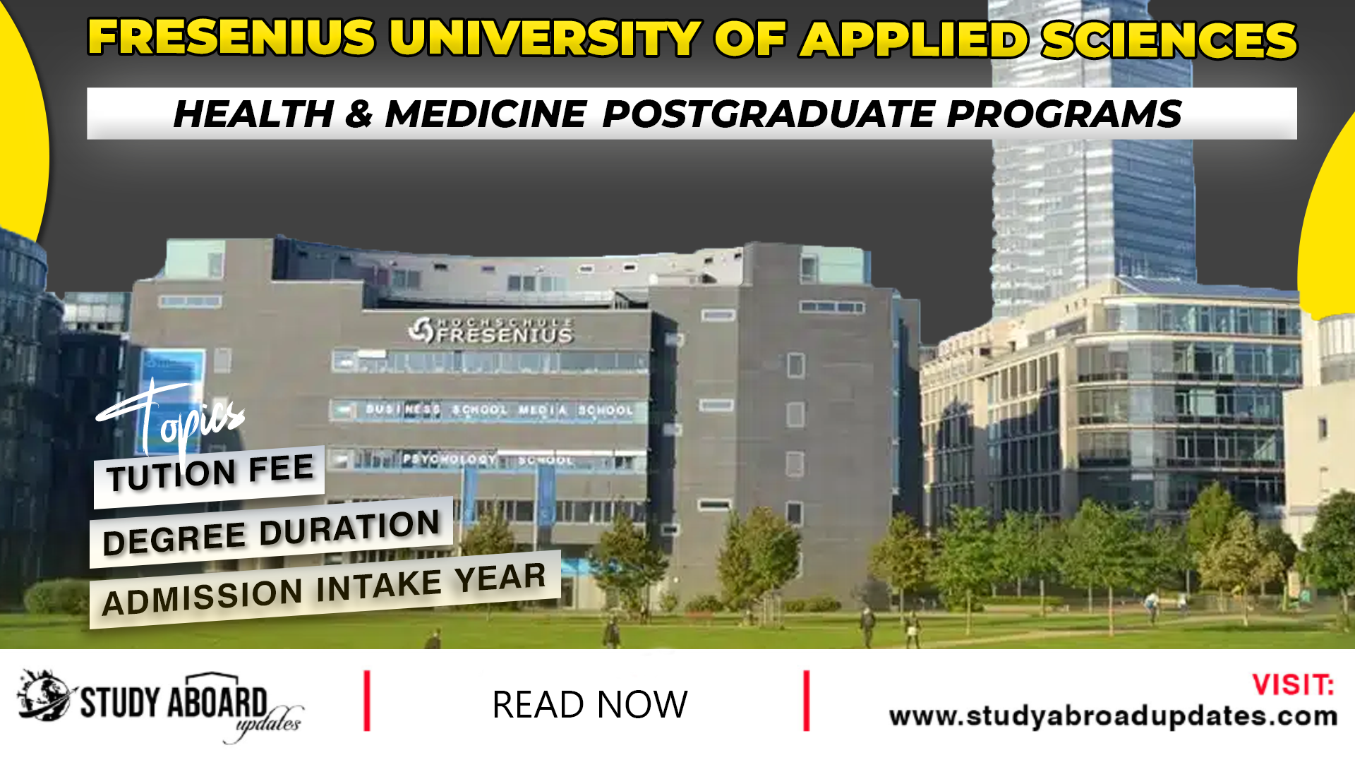 Fresenius University of Applied Sciences Health & Medicine Programs