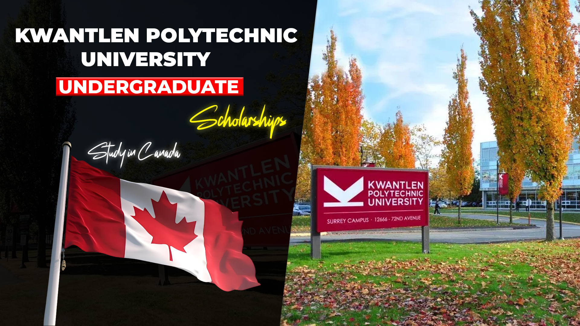 Kwantlen Polytechnic University scholarships - Study Abroad Updates