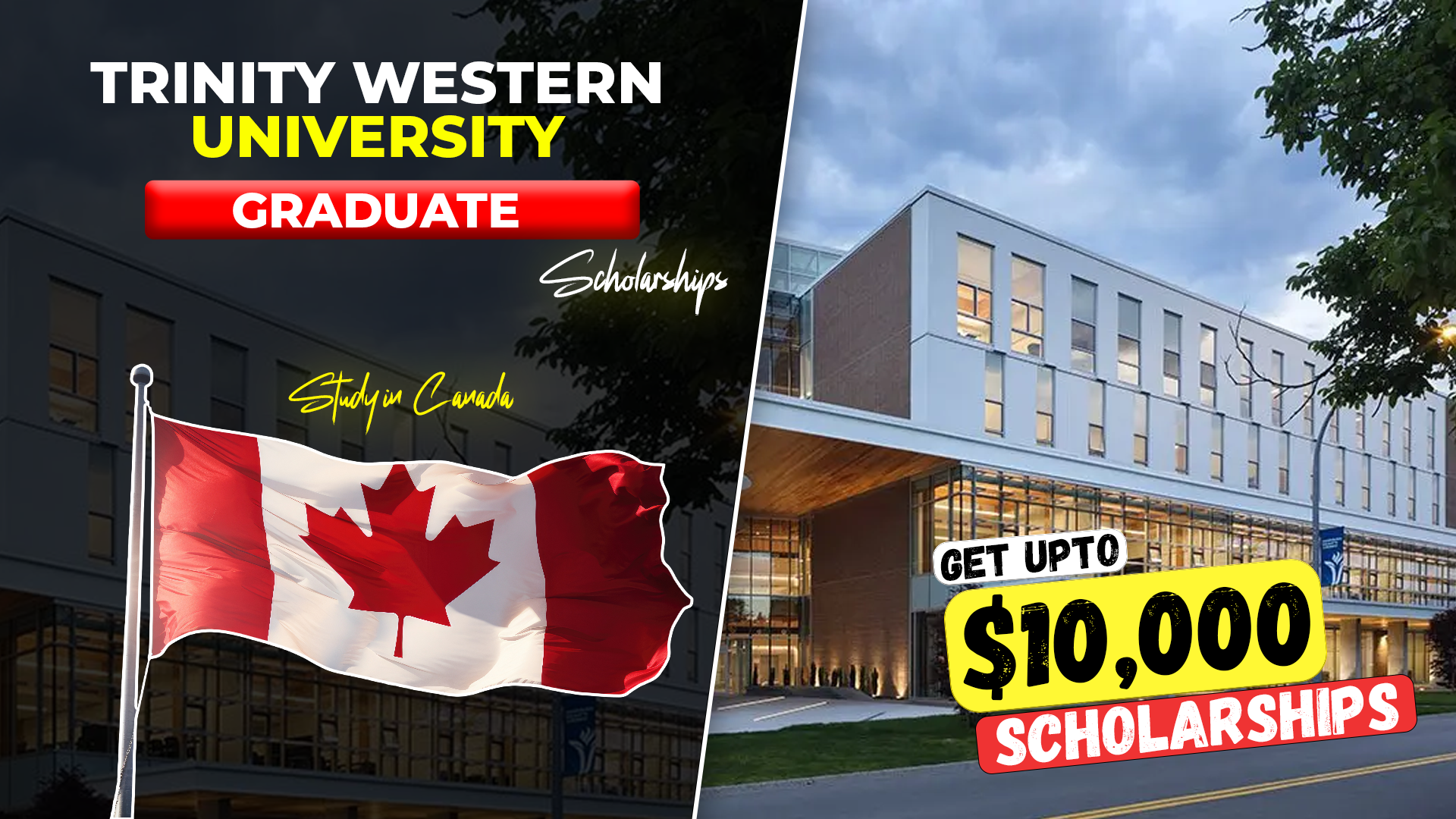 Trinity Western University Graduate Scholarships - Study Abroad Updates