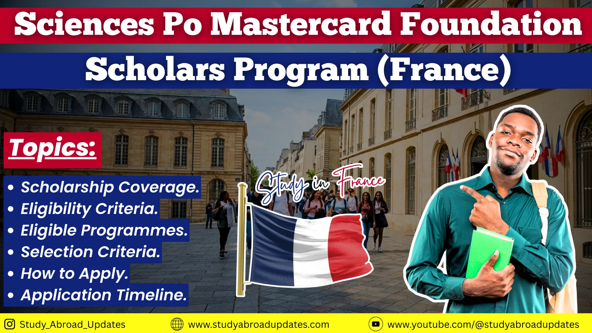 Sciences Po Mastercard Foundation Scholars Program (France)